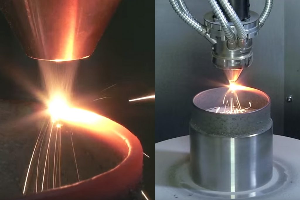 Incredible all-in-one Hybrid Metal Laser 3D Printer and 5-Axis CNC ...